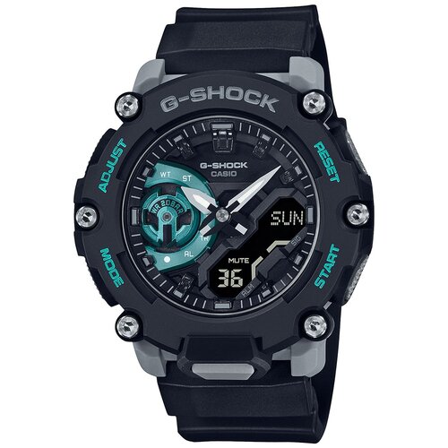 Наручные часы CASIO G-Shock 63330, черный, голубой