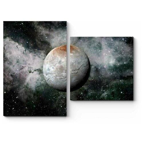 Модульная картина Спутник Плутона 50x38