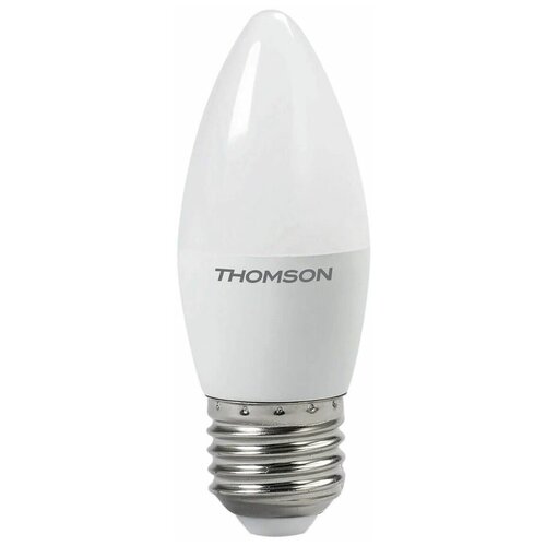 Лампа LED Thomson E27, свеча, 8Вт, 3000К, белый теплый, TH-B2021