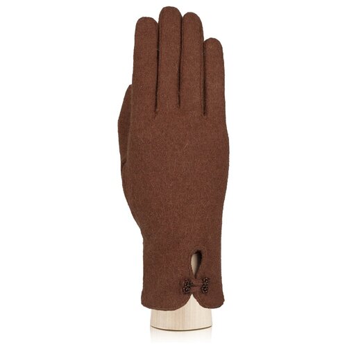 Перчатки  LABBRA, размер 7, коричневый