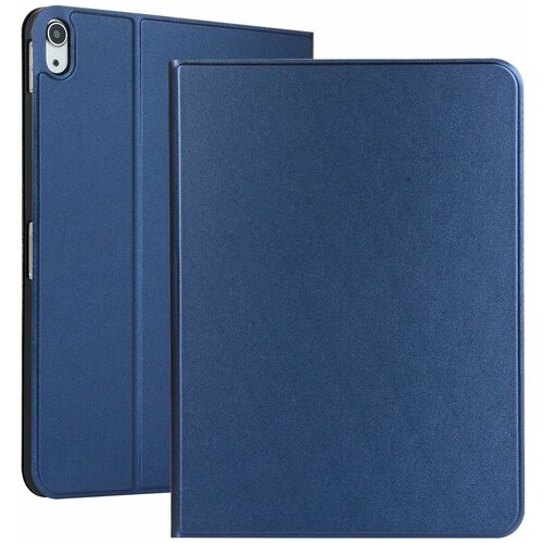 Чехол для планшета Apple iPad 10 10.9 дюйма (2022) - A2696, A2757, A2777, кожаный, трансформируется в подставку (темно-синий)