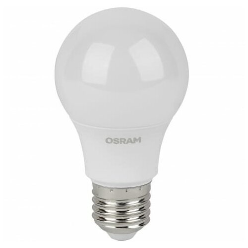Лампа светодиодная LED 7 Вт E27 4000К 560Лм груша 220 В (замена 60Вт) 4058075578760 LEDVANCE (8шт.)