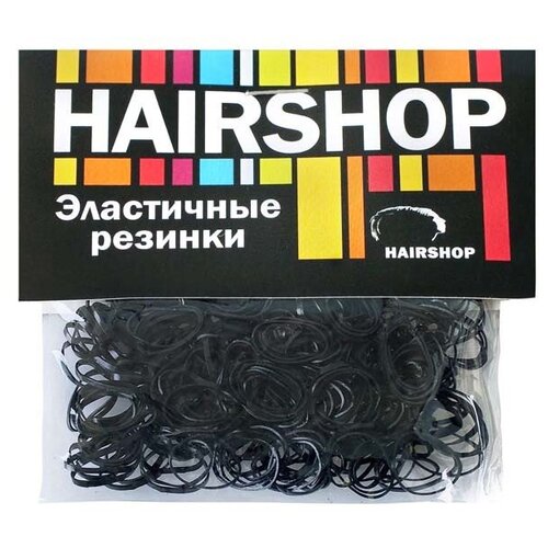 Hairshop Силиконовые резинки черные