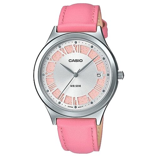 Наручные часы CASIO Collection LTP-E141L-4A3, розовый, серебряный