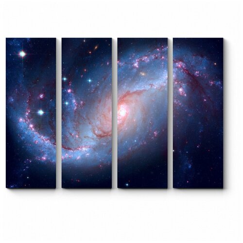 Модульная картина Спираль галактик 140x105