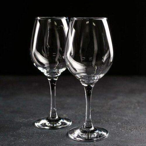 Набор стеклянных бокалов для вина Amber, 460 мл, 2 шт