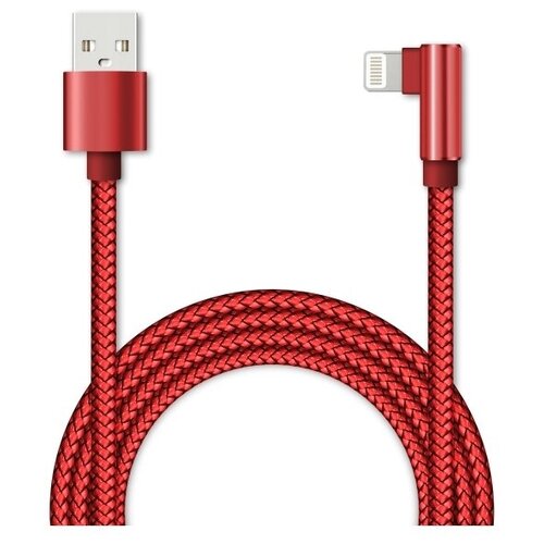 Кабель Jet.A USB - Lightning (JA-DC45), 1 м, красный