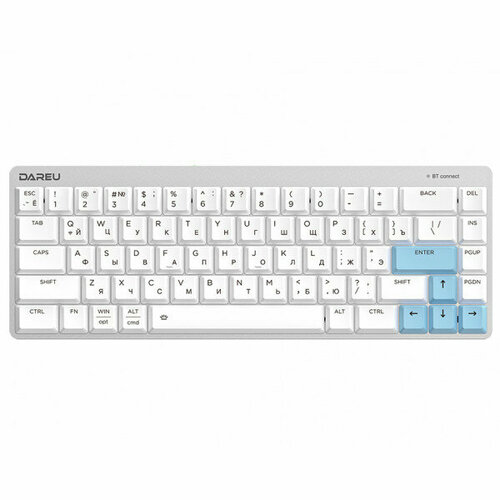 Клавиатура Dareu EK868 White-Blue, Red Switch