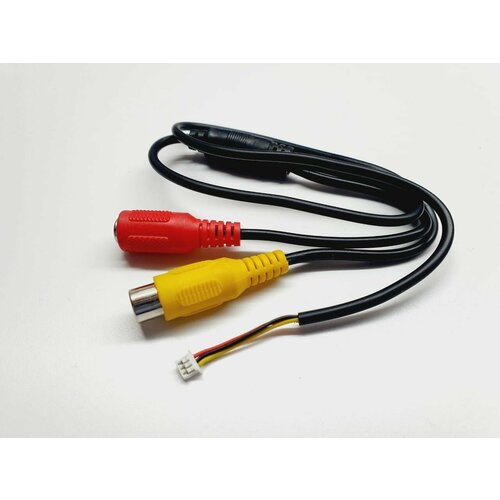 Адаптер переходник Micro JST PH 1,25 3PIN на тюльпан RCA (мама) 2 CVBS видео кабель BNC RCA Cable Wir разветвитель