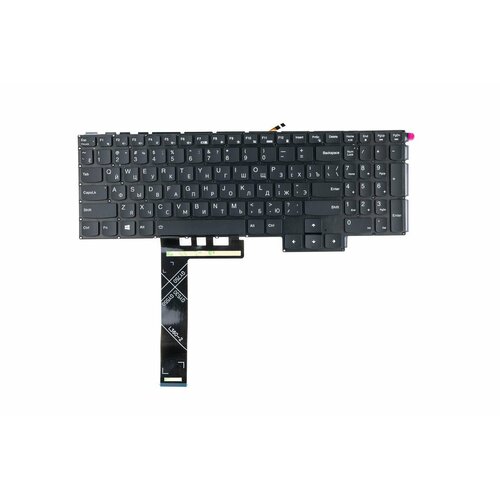 Клавиатура для ноутбука Lenovo Gaming 3-15IMH05 Black, с подсветкой, p/n: SN20X22274 PR5CYB-RU, 1 шт