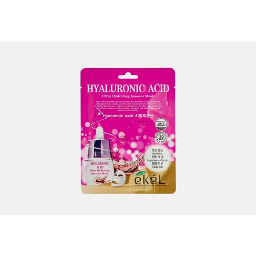 Тканевая маска для лица Ekel, Hyaluronic Acid Ultra Hydrating Essence Mask 1 мл