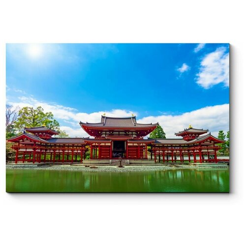 Модульная картина Храм Биодо, Киото30x20