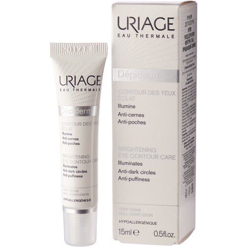 Uriage Крем-гель для кожи вокруг глаз Depiderm Brightening Eye Contour Care, 15 мл