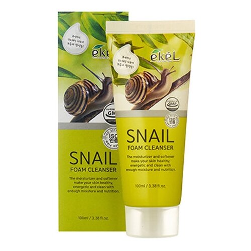 EKEL Foam Cleanser Snail Пенка для умывания с муцином улитки