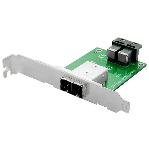 Адаптер SAS 12Gb SFF-8643 на SFF-8644