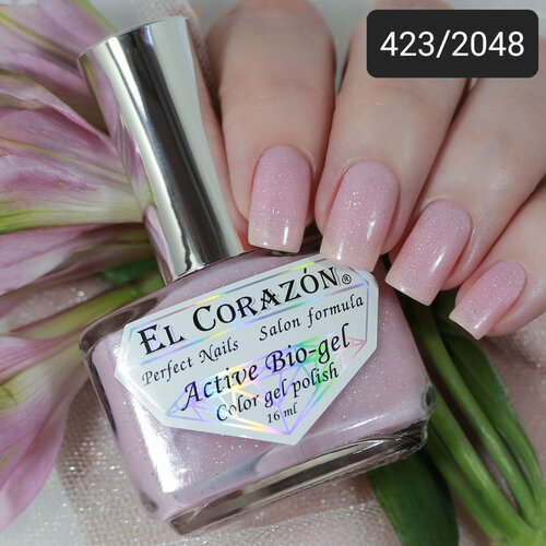 EL Corazon® Active Bio-gel Color gel polish №423/2048.