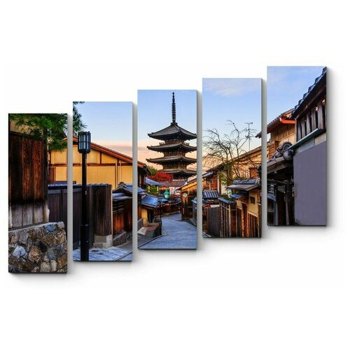 Модульная картина Предрассветный Киото90x63