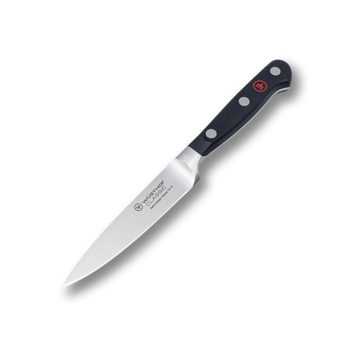 Кухонный нож для чистки овощей и фруктов Wuesthof 10 см, кованая молибден-ванадиевая нержавеющая сталь X50CrMoV15, 1040100410