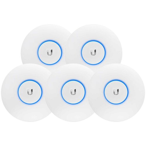 Wi-Fi точка доступа Ubiquiti UniFi AC LR 5-pack, белый