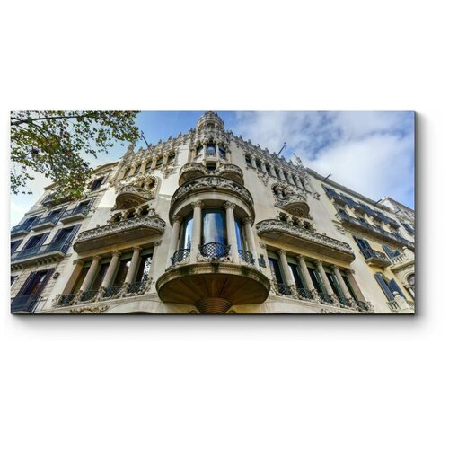 Модульная картина Неокласицизм в архитектуре Барселоны60x30
