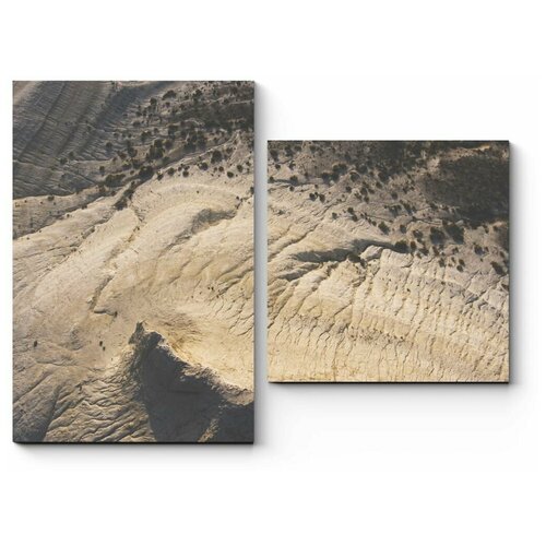 Модульная картина Песчаный пейзаж 70x53