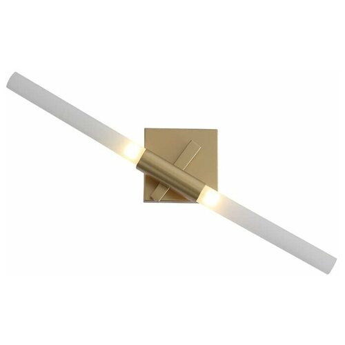 Настенный светильник ST Luce Laconicita SL947.201.02, E14, 80 Вт, кол-во ламп: 2 шт., золотой