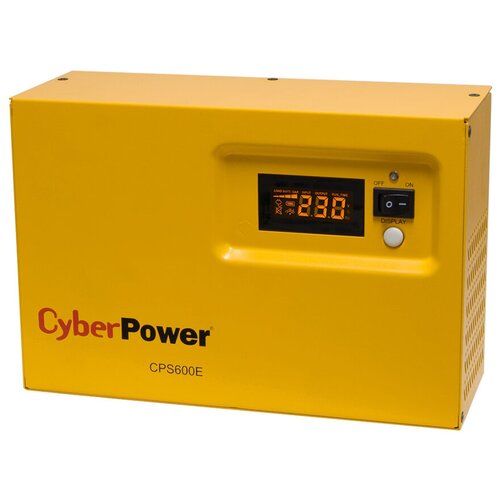 Интерактивный ИБП CyberPower CPS600E желтый 420 Вт