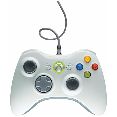 Комплект Microsoft Xbox 360 Controller, белый, 1 шт.