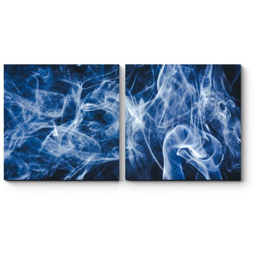 Модульная картина Сквозь дым 120x60