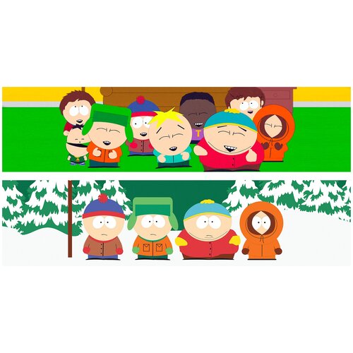 Instalook Подушка дакимакура "South Park" 50x200 см