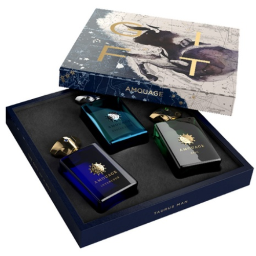 Amouage Taurus (REFLECTION + INTERLUDE + EPIC) FOR MAN SET EDP 3x10 ml