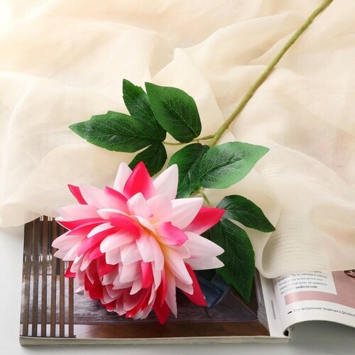 Poetry in flowers Цветы искусственные "Бегония" премиум, 14х60 см, розово-малиновый