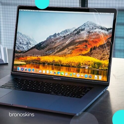 Защитная бронированная пленка на экран MacBook Pro 13,3" (2017) (Глянцевая)