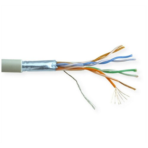 Сетевой кабель 5bites FTP Stranded cat.5E 24AWG CCA PVC 100m FT5725-100A