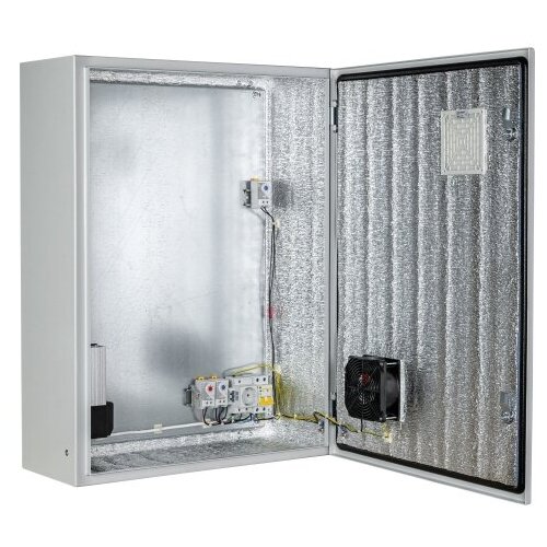 Климатический навесной шкаф Mastermann-5УТПВ-А (Ver. 2.0) с активной вентиляцией и обогрева, защитное реле от "холодного пуска"