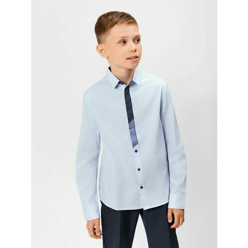Рубашка Acoola, размер 164, голубой