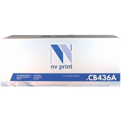 Картридж HP LJ P1505 CB436A (NV-Print)
