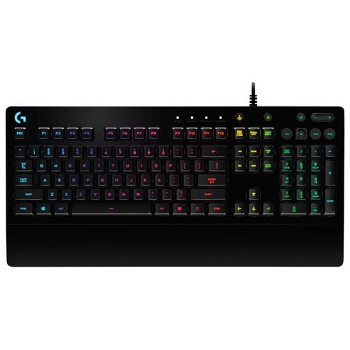 Клавиатура Logitech G G213 Prodigy черный, английская/русская (ANSI)