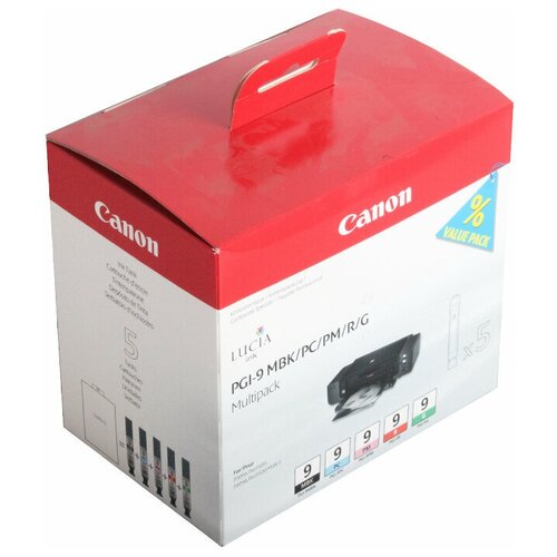 Картридж Canon PGI-9 MBK/PC/PM/R/G (1033B013/1033B011), 150 стр, многоцветный