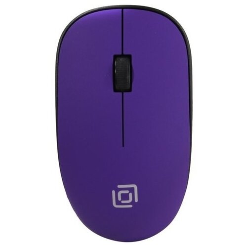 Беспроводная мышь OKLICK 515MW, black/purple