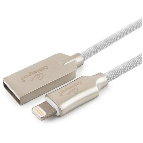 Кабель Cablexpert USB 2,0-Lightning MFI, М/М, 1 м, белый (CC-P-APUSB02W-1M)