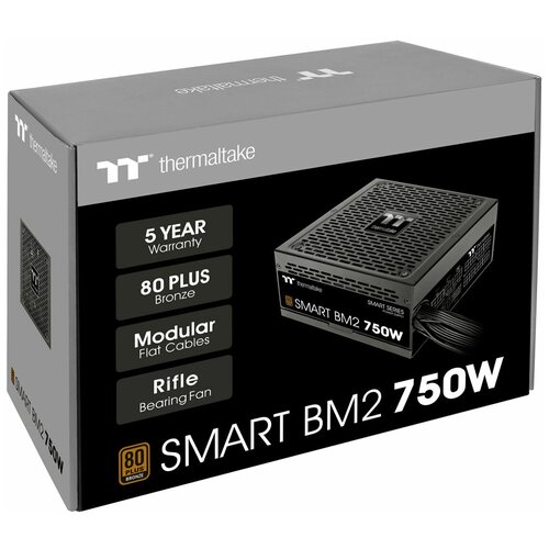 Блок питания Thermaltake Smart BM2 750W черный BOX