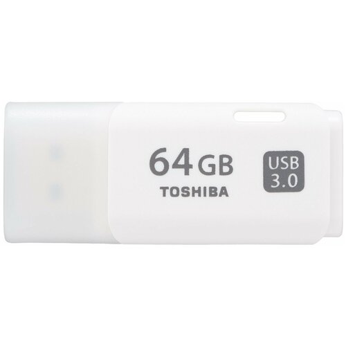 Флешка Toshiba TransMemory U301 64 ГБ, 1 шт., белый
