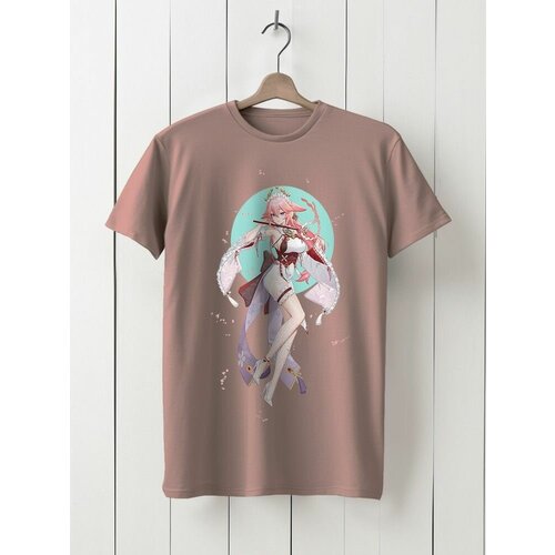 Футболка Твоя футболка!, размер XL, розовый