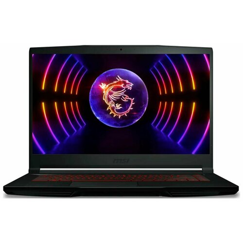 Ноутбук игровой MSI GF63 Thin 12VF-1040RU 9S7-16R821-1040, Intel Core i7 12650H, 16ГБ DDR4, 512ГБ SSD, RTX 4060 для ноутбуков - 8 ГБ, DOS