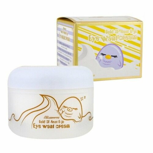 Крем для глаз с экстрактом ласточкиного гнезда Elizavecca Gold Cf-Nest B-Jo Eye Want Cream, 100ml.