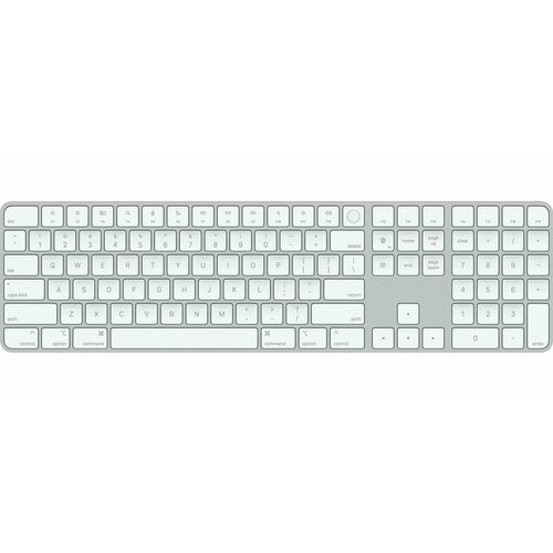 Клавиатура APPLE Magic Keyboard with Touch ID and Numeric Keypad White Keys (английская раскладка) MK2C3