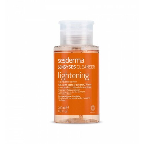 SesDerma липосомальный лосьон для снятия макияжа Sensyses Cleanser Lightening, 200 мл, 250 г