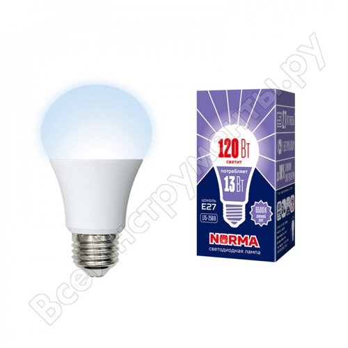 Светодиодная лампа Volpe LED-A60-13W/DW/E27/FR/NR