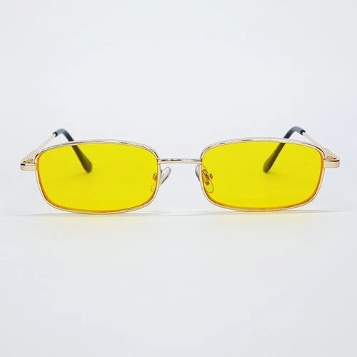 Солнцезащитные очки , золотой, желтый